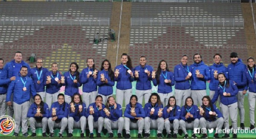 Costa Rica Medalla de Bronce en el Torneo Femenino de lod Juegos ...